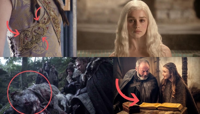 Game of Thrones : 10 détails de la série que vous n'aviez jamais remarqués