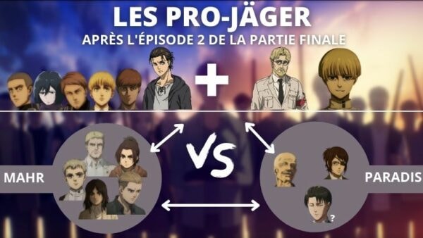 L'Attaque des Titans (SNK) : Pro-Jäger, Mahr, Paradis... qui est contre ...