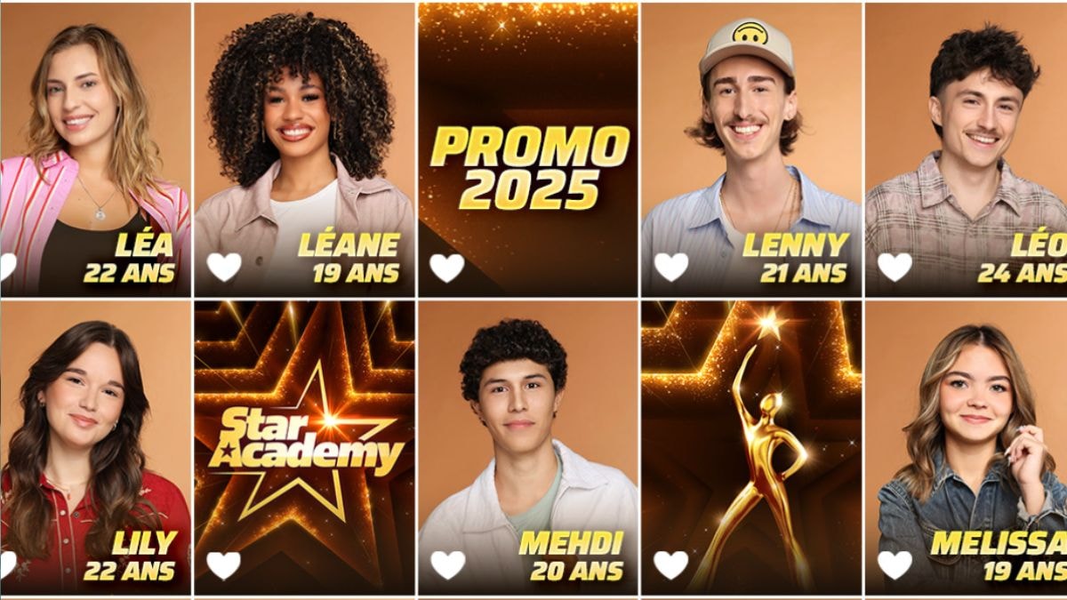 Sondage Star Academy 2025 : qui est ton candidat préféré parmi les 17 nouveaux élèves