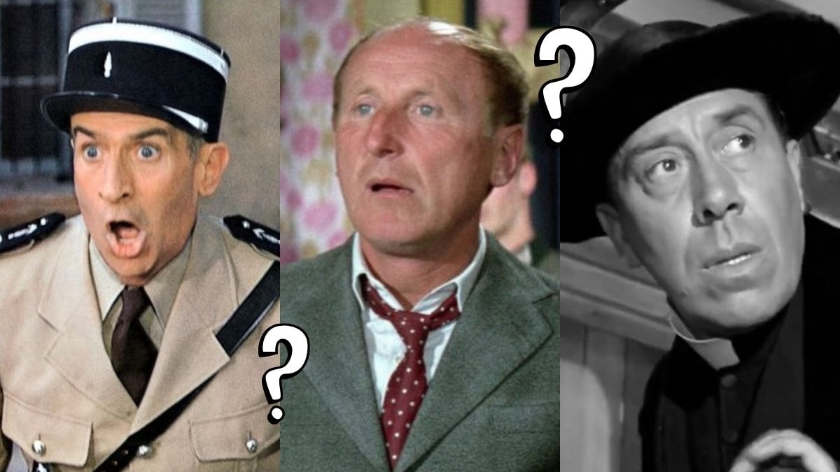Quiz : ces 10 personnages ont-il été joués par Louis de Funès, Bourvil ...